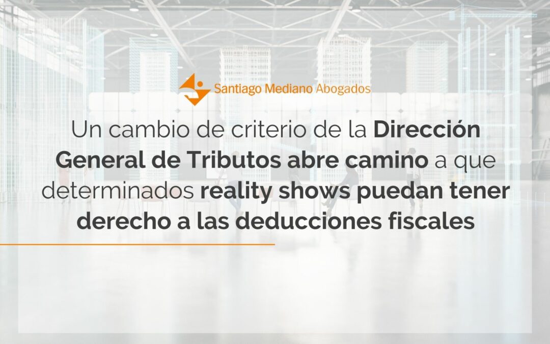 Un cambio de criterio de la Dirección General de Tributos abre camino a ...